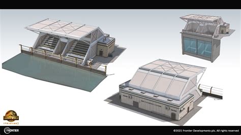 Jurassic World Evolution 2 Update 1 Building Concepts Callum Dainty