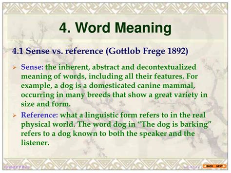 ppt chapter 6 semantics powerpoint presentation id 1833730