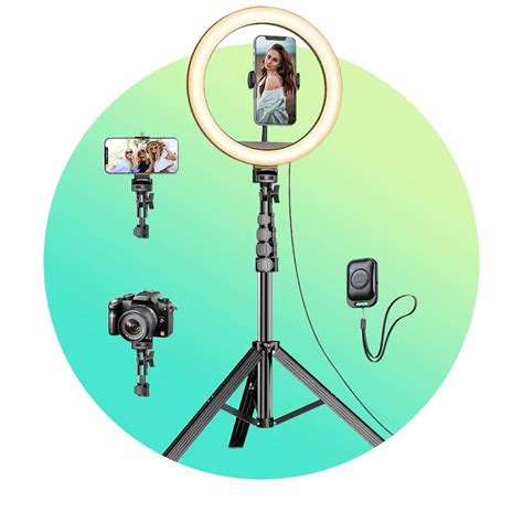 رینگ لایت و پایه فروشگاه اینترنتی بینوبایو