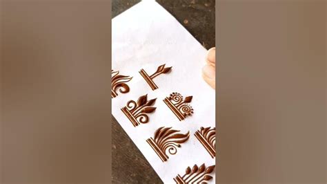 Basic Mehndi Elements Mehndi Design Bridal Mehandi मेंहदी का