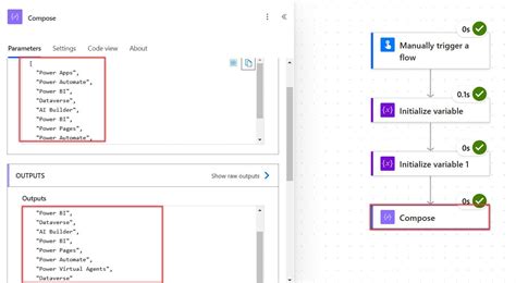 how to merge arrays in power automate [with different examples