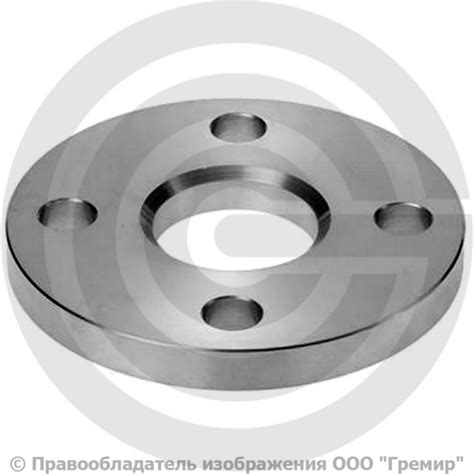 Фланец стальной прижимной накидной расточенный Ду-300 (Dвн 338мм) Ру-10 ...