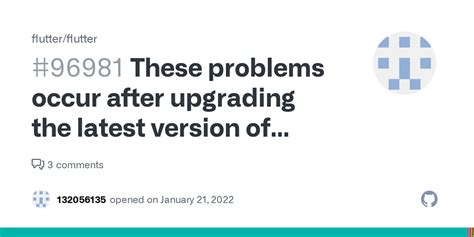 These Problems Occur After Upgrading The Latest Version Of Flutter How Can I Solve Them