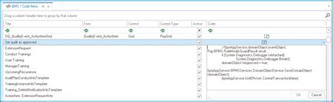 Code Items DBP Designer Manual