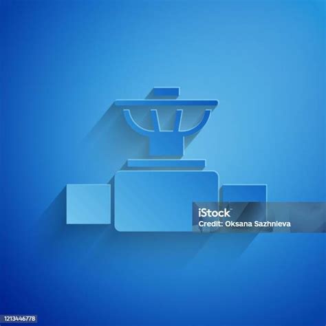 종이 절단 산업 금속 파이프 및 파란색 배경에 격리 밸브 아이콘 종이 아트 스타일입니다 벡터 일러스트레이션 0명에 대한 스톡 벡터 아트 및 기타 이미지 Istock