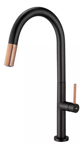 Torneira Gourmet Monocomando Bancada Preta C Rg Bela Metais Parcelamento Sem Juros