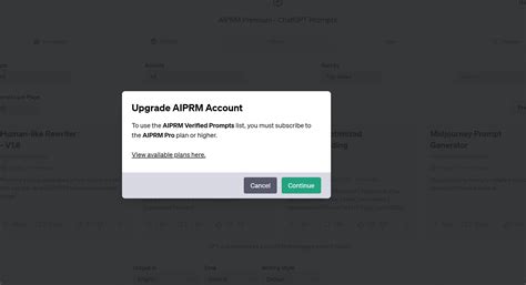 Aiprm Keeps Asking Me Upgrade When Ive Bought The Plan Already Aiprm Premium Aiprm