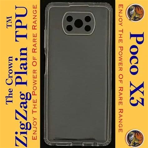 Plastic Transparent Poco X Mobile Cover At Rs In Jaipur Id