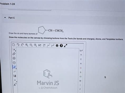 Solved Problem 1 24 Part CH CHCH Draw The Cis And Trans Chegg Com
