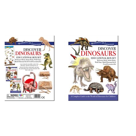 Set Educational North Parade Publishing Wonders Of Learning Dinosaurs 6 Ani Engleza EMAG Ro