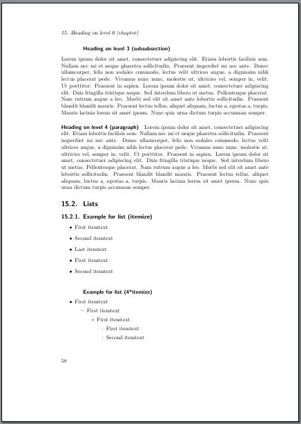 Sectioning Chapter Section Subsection Headings In One Page Alignment TeX LaTeX Stack Exchange