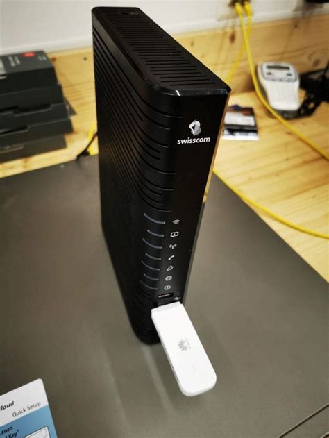 Swisscom Router St 6840 Inkl Surfstick Gebraucht In Bottmingen Für Chf 20 Mit Lieferung Auf