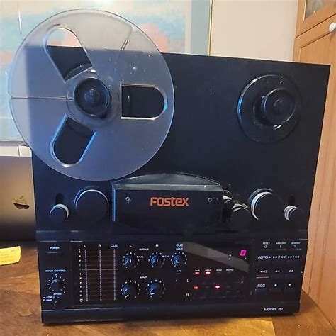 Fostex Model 20 Reel To Reel Tape Recorder Reverb