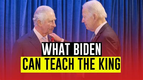 What Biden Can Teach The King The Washington Post James Hohmann Youtube