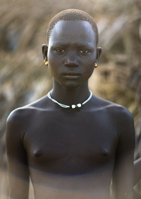 Portrait Of A Mundari Tribe Teenage Girl Central Equatoria Terekeka