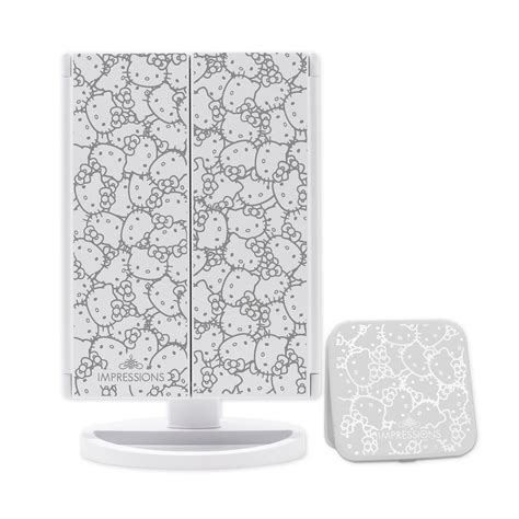 Impressions Vanity X Hello Kitty Trifold Compact Mirror Bundle