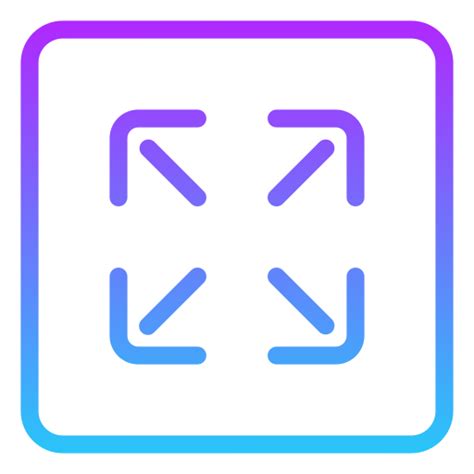 Maximize Generic Gradient Icon