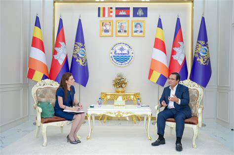 ឯកឧត្តមរដ្ឋមន្ត្រី ថោ ជេដ្ឋា ទទួលជួបសម្តែងការគួរសម