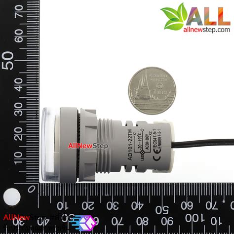 โมดูลวัดอุณหภูมิ Led สีขาว แบบติดแผงควบคุม ไฟเลี้ยง 220vac Arduinoall ขาย Arduino ซื้อ Arduino