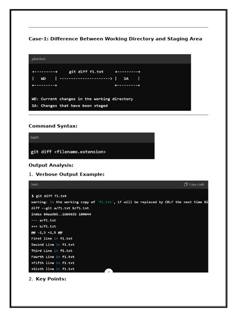 Part 2 Git Diff Command Pdf