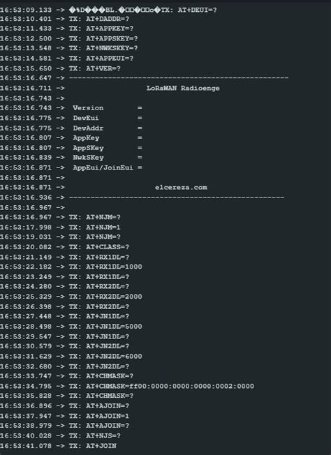 configuração do modulo lorawan vazia lorawan radioenge