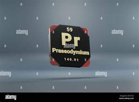 Beautiful Abstract Illustrations Standing Black And Red Praseodymium