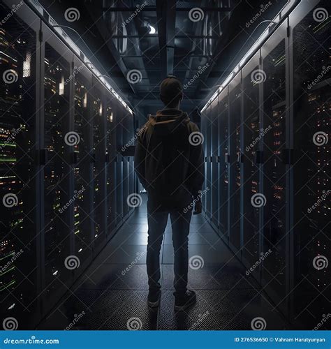 Dangerous Hooded Hacker Breaks Into Government Data Stock Illustration Illustration Of Teal