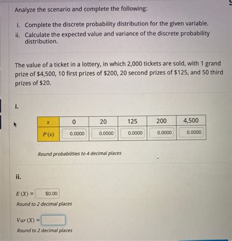 solved analyze the scenario and complete the following i
