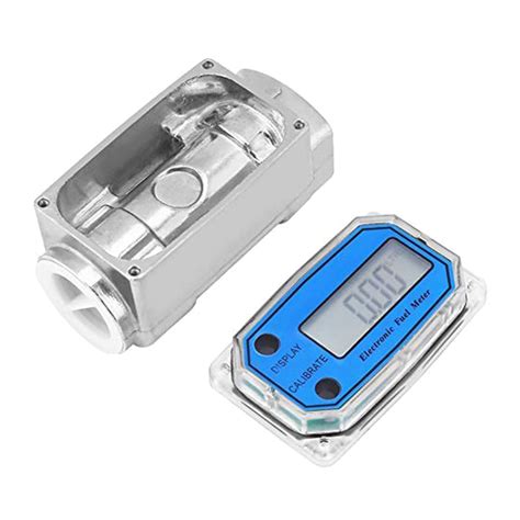 Buy 1″ Digital Turbine Flow Meter Oil Fuel Flowmeter Pump Flow Meter