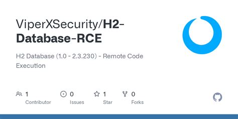 Github Viperxsecurityh2 Database Rce H2 Database 10 ~ 23230