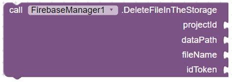 FirebaseManager Extension Extensions MIT App Inventor Community