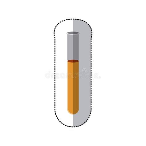 Orange Sample Analysis Icon Stock Illustrations Orange Sample Analysis Icon Stock