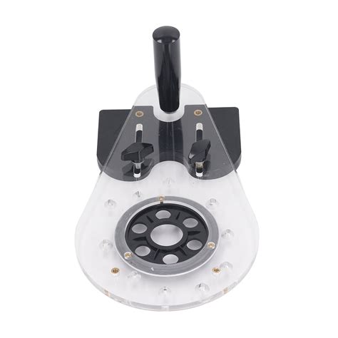 Universal Router Base Set Acrylic Abs Accurate Cutting Adjustable
