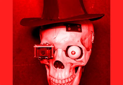 off the shelf hacker hedley the robotic skull spooks minneapolis the