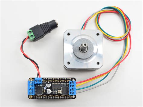Using Stepper Motors Adafruit Stepper Dc Motor Featherwing
