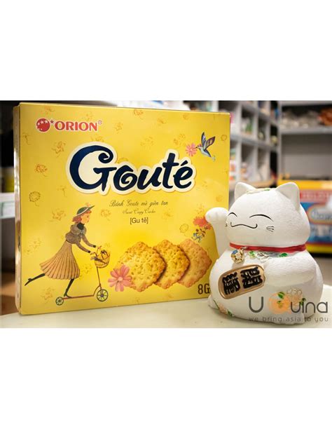 Goute crackers ORION 8 x 36g