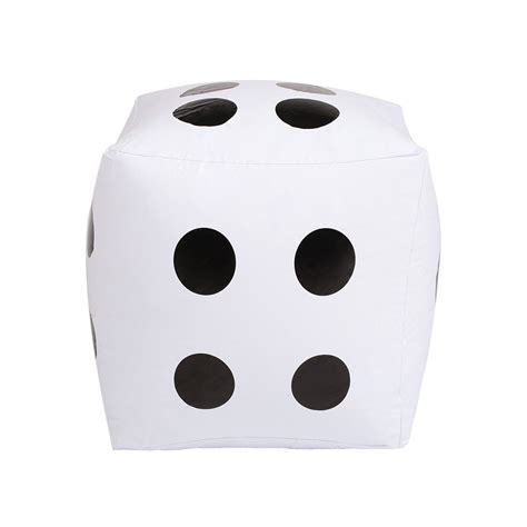 Inflatable 30x30cm Giant Pvc Air Cube Number Dice Grandado