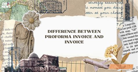 Learn Difference Between Proforma Invoice And Invoice