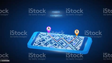 모바일 탐색을위한 응용 프로그램과 휴대 전화의 벡터 그림 과학 미래지향적 웹 네트워크 개념 통신 첨단 기술 Eps 10 개념에 대한 스톡 벡터 아트 및 기타 이미지 Istock