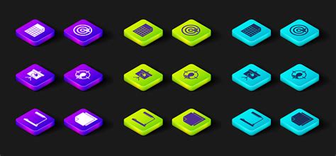 테이블 램프 포스트 노트 스티커 다이어그램이있는 칠판 헤드 헌팅 개념 대상 스포츠 및 파일 문서 아이콘을 설정합니다 벡터 3차원 형태에 대한 스톡 벡터 아트 및 기타 이미지