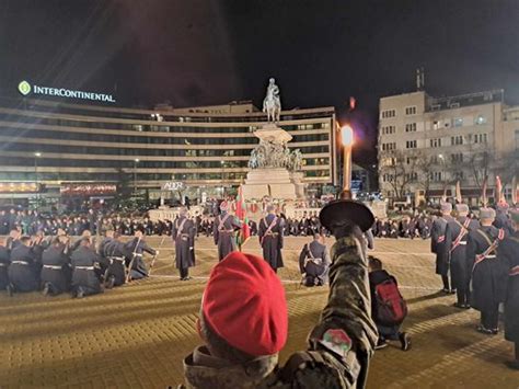 Гледайте тържествената заря проверка в София по случай Националния празник на България 3 март