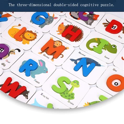 Alphanumeric Matching Cognitive Card Set Double Si Vicedeal