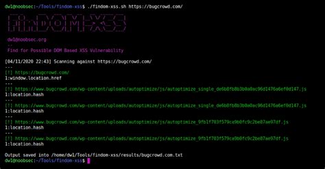 Findom Xss A Dom Based Xss Vulnerability Scanner With Simplicity