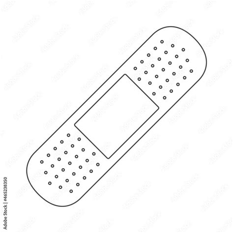 The Icon Outlines The Patch A Thin Strip Of Fabric On Which An