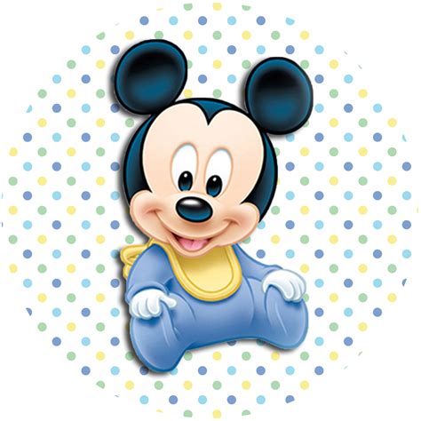 Pin Em Mickey Mouse De Bebé