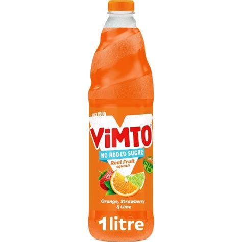 Vimto Remix Orange Strawberry Lime Real Fruit Squash 1 Litre Compare Prices Where To Buy