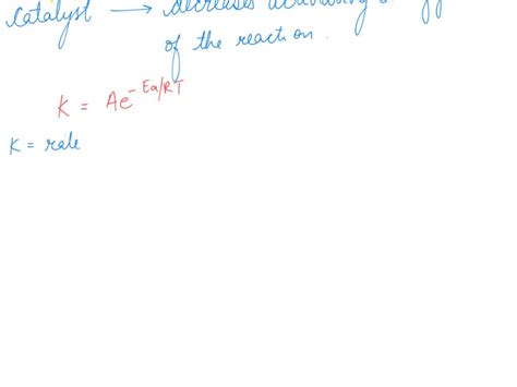 Solved The Graph Below Shows A Plot Of In A Vs Time For A First Order Uncatalyzed Process