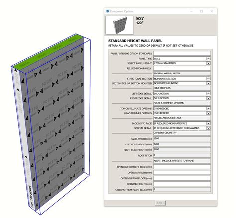 Blank Value Input Dynamic Components SketchUp Community