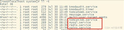 【linux】linux使用systemd设置服务开机自动 systemd设置开机启动 csdn博客