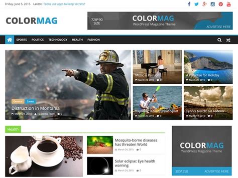 Colormag Pro Magazine And News Style Wordpress Theme 409 Wp Themes And Plugins